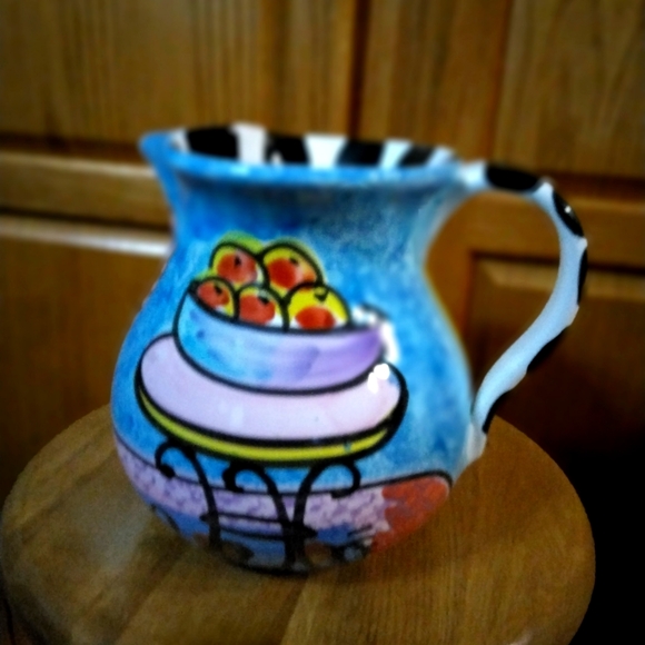 Pier 1 | Dining | Large Ceramic Pitcher From Pier One | Poshmark